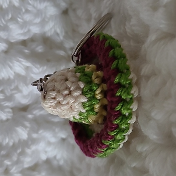 Handcrafted | Accessories | Handmade Crochet Sombrero Keychain With ...